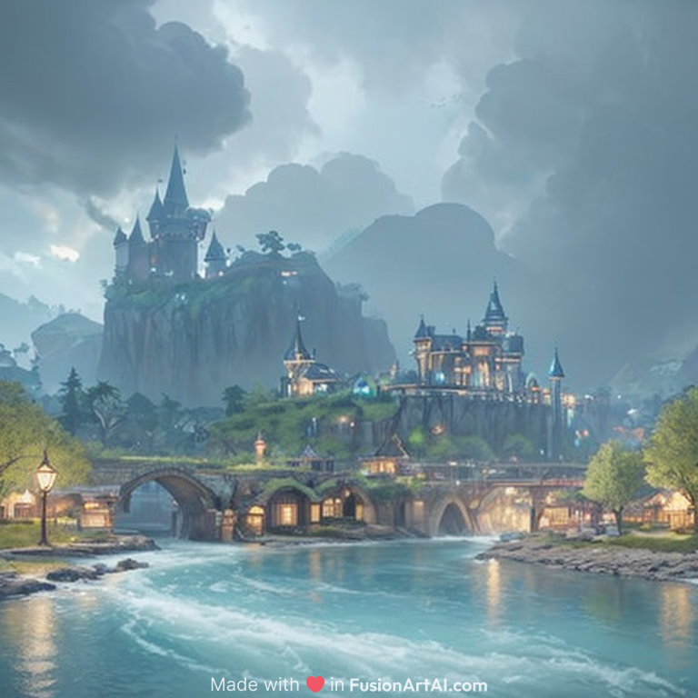 HUMOR PRANK ID | beautiful and immersive magical town, magical ...