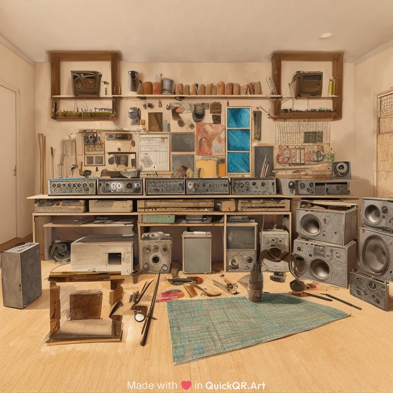 billy jd | A empty Foley Artist Studio, With instruments, and Materials ...