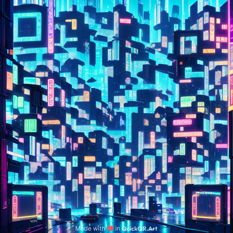 Stefano Giudici | Envision a cyberpunk cityscape at night, alive with ...
