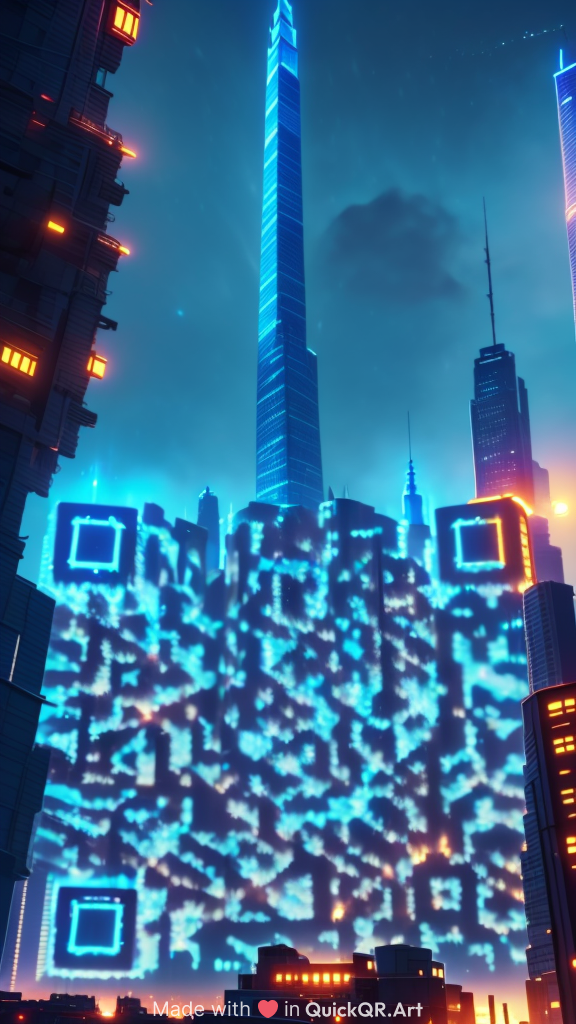 Crazy Modz Team | a skyscraper glows at night in the city, cinematic view, epic sky, detailed ...